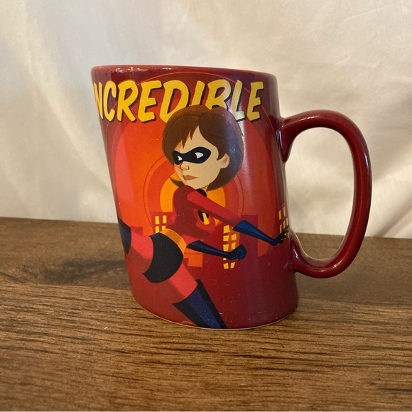 Disney | Kitchen | Disney Authentic Mrs Incredible Slanted Mug 8oz ...